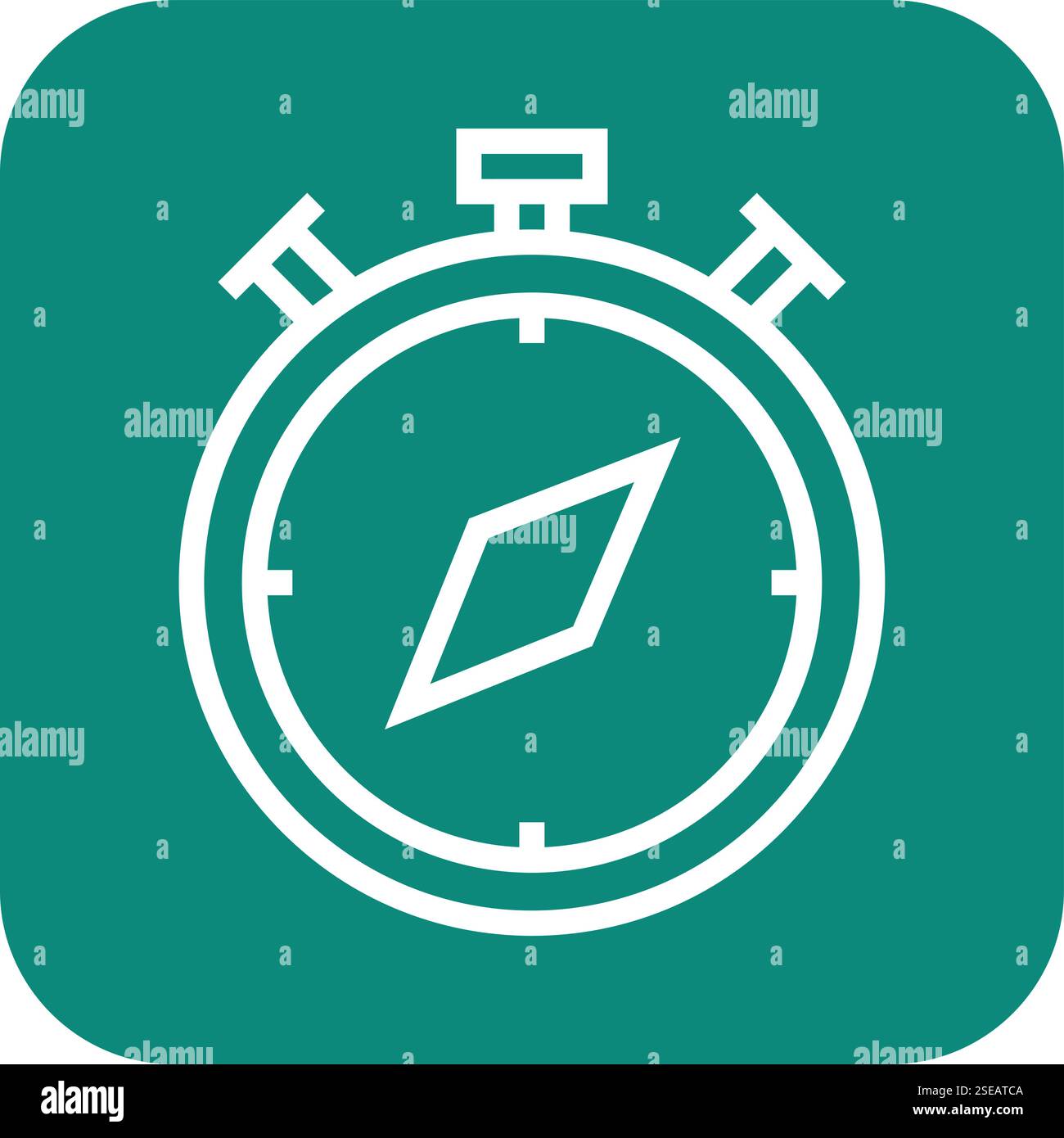 Compass icon vector filled Cut Out Stock Images & Pictures - Alamy