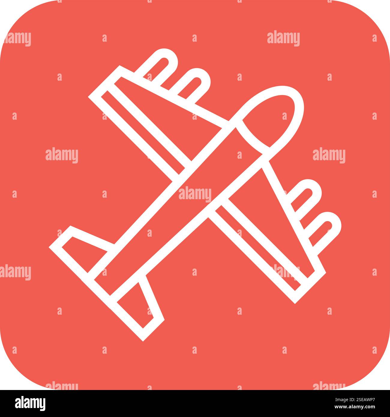 Airplane Vector Icon Design Illustration Stock Vector Image & Art - Alamy