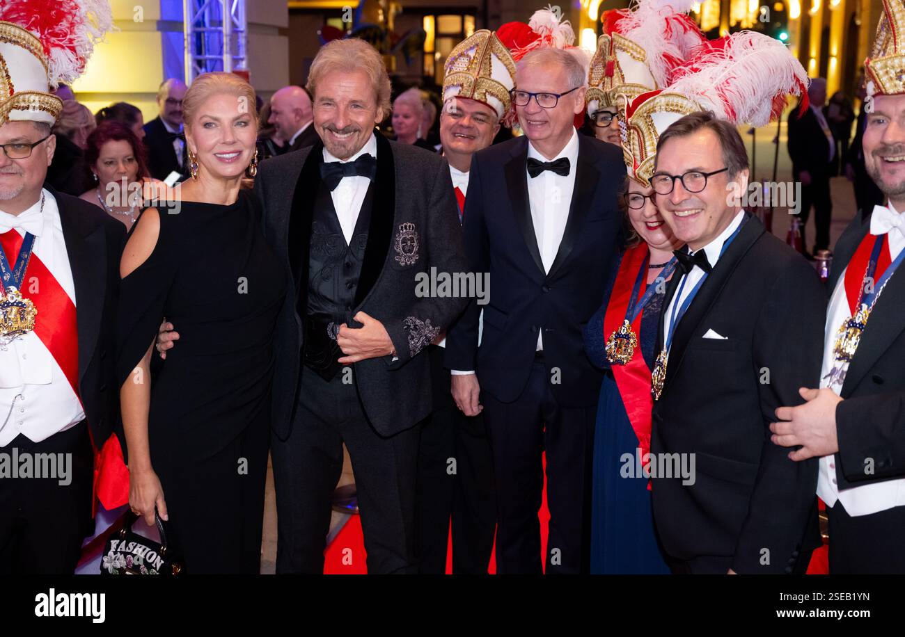 Munich, Germany. 08th Feb, 2025. Karina and Thomas Gottschalk and ...
