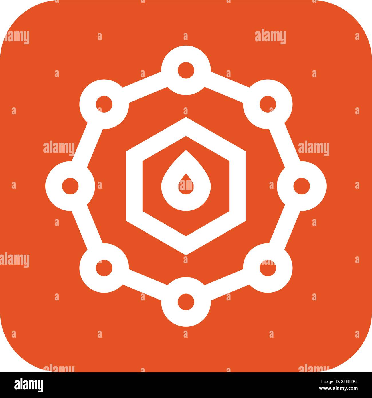 Benzol Vector Icon Design Illustration Stock Vector Image & Art - Alamy