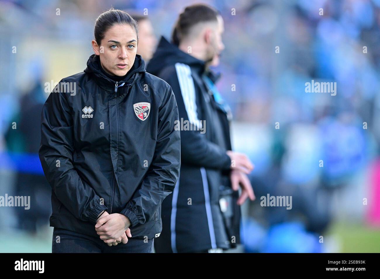 Trainerin Sabrina Wittmann (FC Ingolstadt), 08.02.2025, München ...