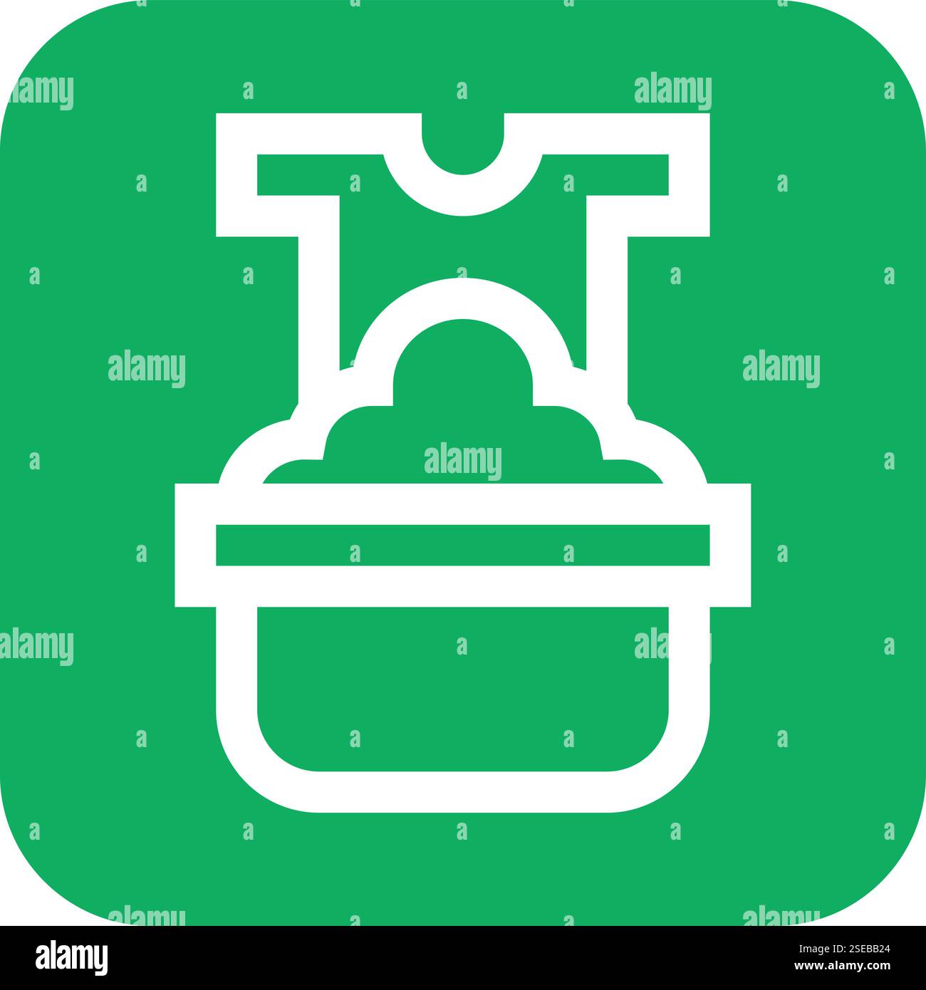 Washing clothes icons set Cut Out Stock Images & Pictures - Alamy