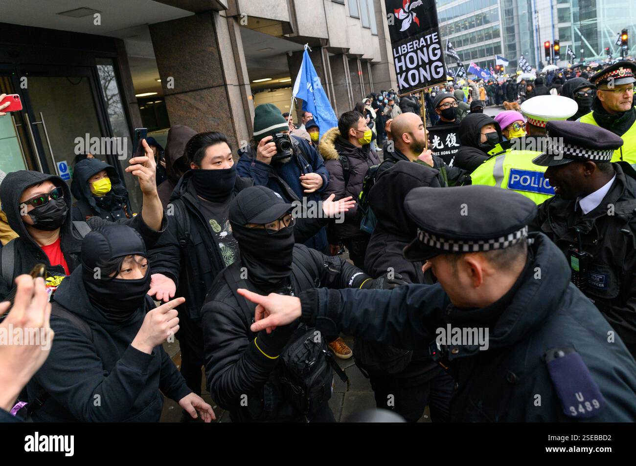 London, UK. 8 February 2025. Thousands of protesters gathered at the ...
