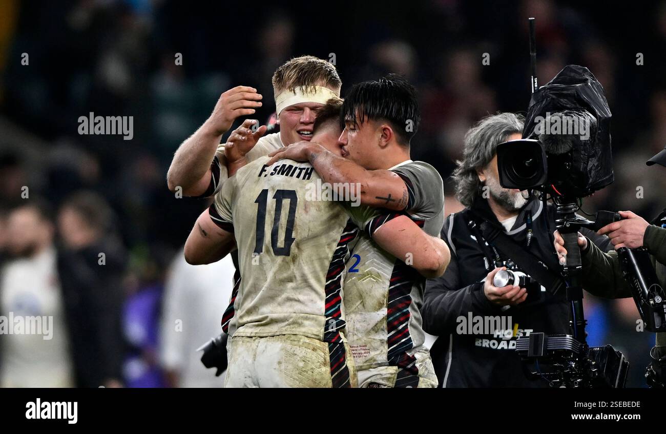 Twickenham, United Kingdom. 08th Feb, 2025. Guinness Mens 6 Nations ...