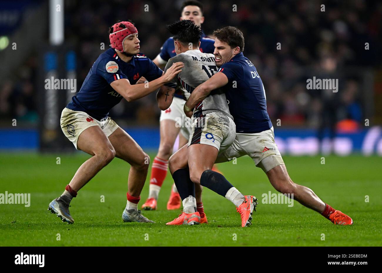 Twickenham, United Kingdom. 08th Feb, 2025. Guinness Mens 6 Nations. England V France. Allianz ...