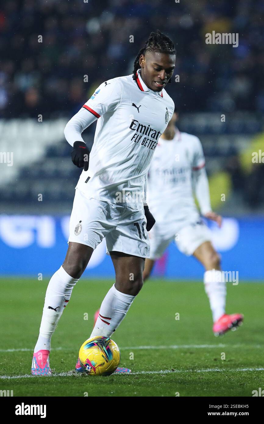 Empoli, Italy. 08th Feb, 2025. Rafael Leao of AC Milan in action for ...