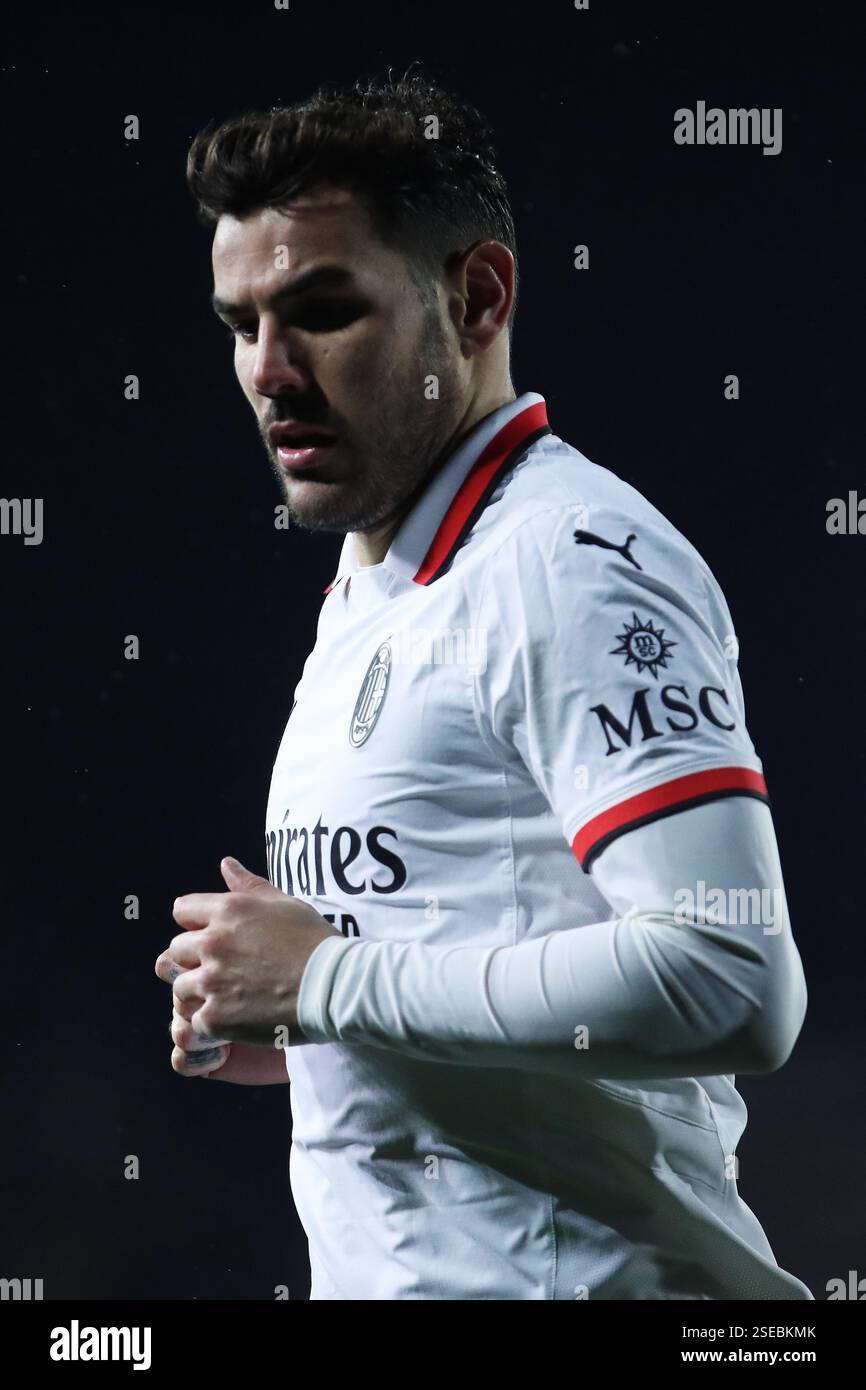 Empoli, Italy. 08th Feb, 2025. Theo Hernandez of AC Milan looks on in ...