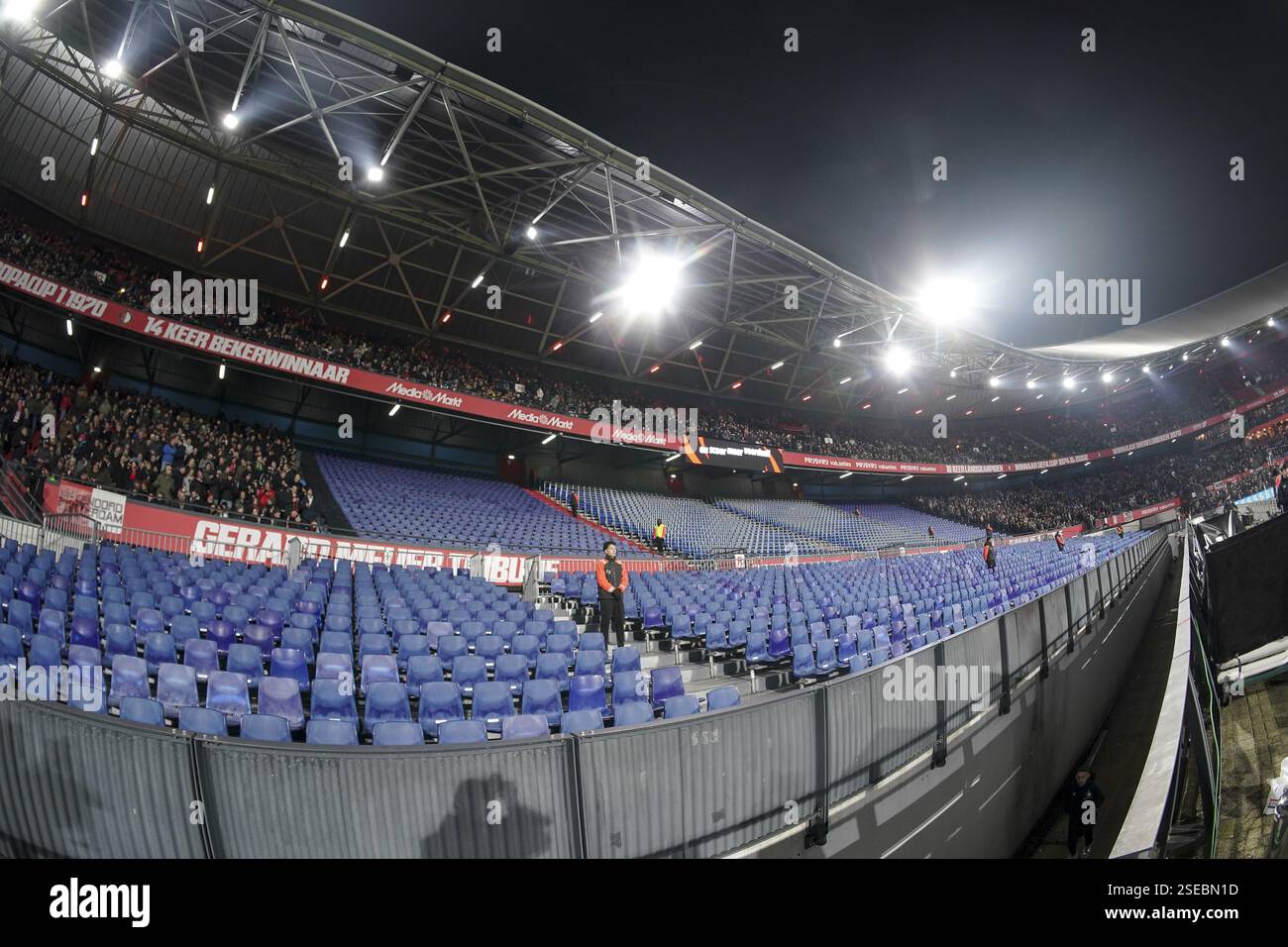 Rotterdam, Netherlands. 08th Feb, 2025. ROTTERDAM, 08-02-2025, Stadium ...