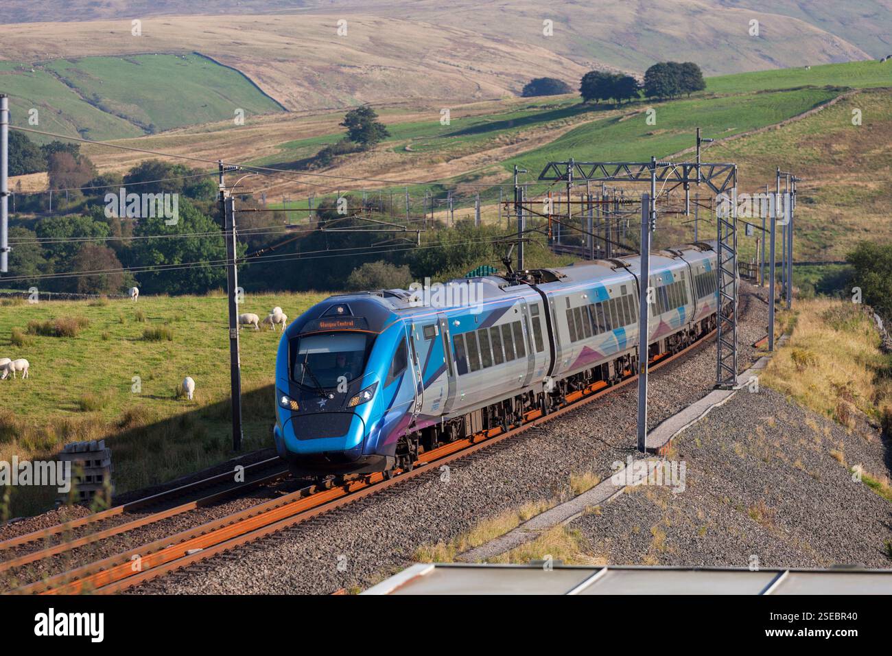 Transpennine Express CAF class 397 electric train 397001 on the west ...