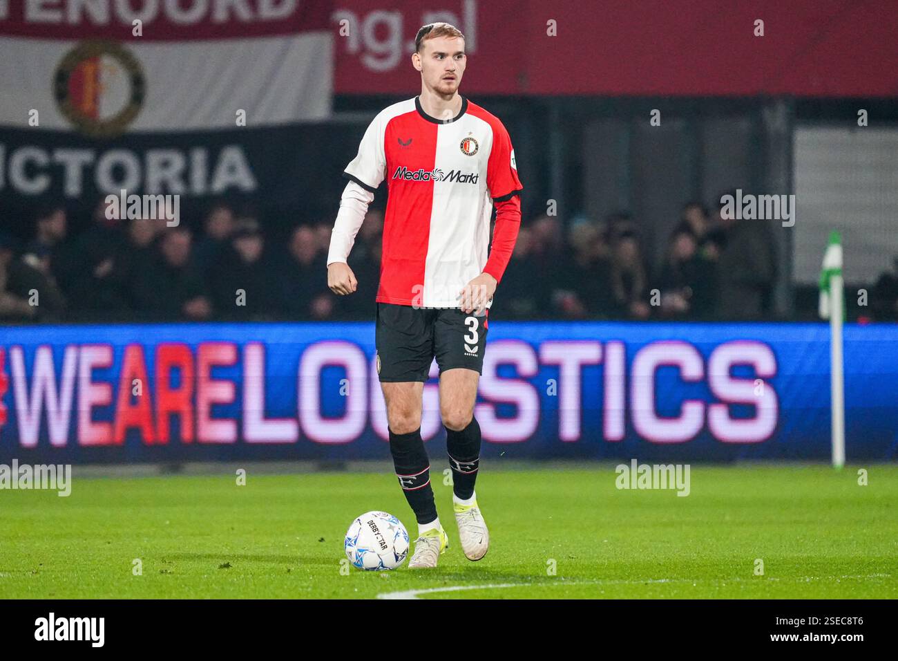 ROTTERDAM, NETHERLANDS - FEBRUARY 8: Thomas Beelen of Feyenoord ...