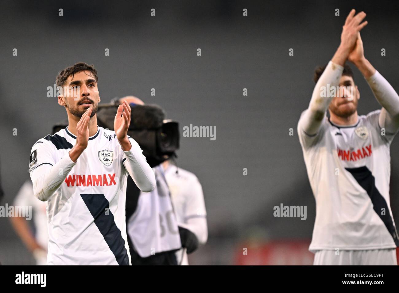 France. 08th Feb, 2025. Lille, France. 08th Feb, 2025. 18 Yanis ZOUAOUI ...