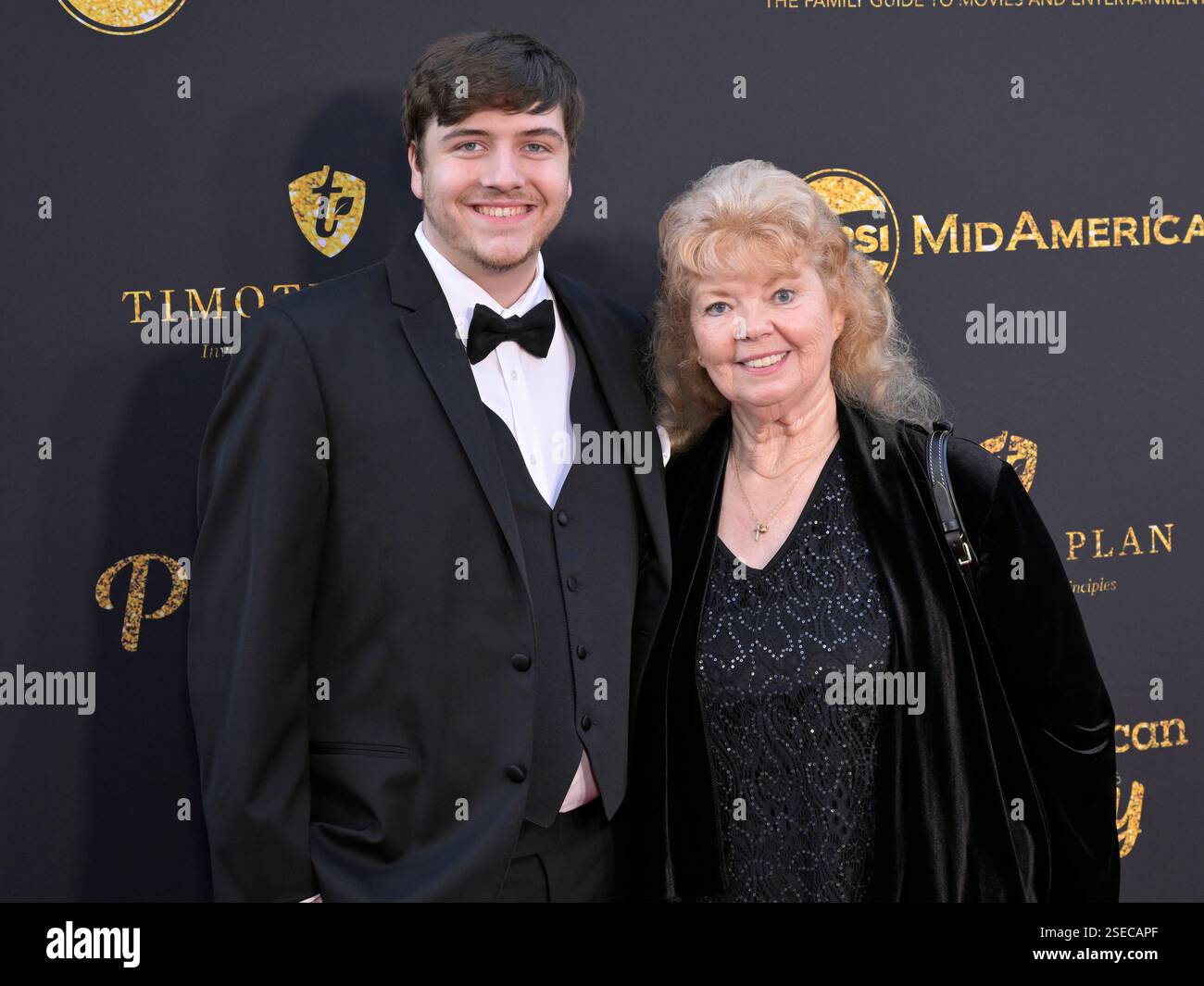 Hollywood, California, USA. 07th Feb, 2025. Evan Preston and Sandra ...