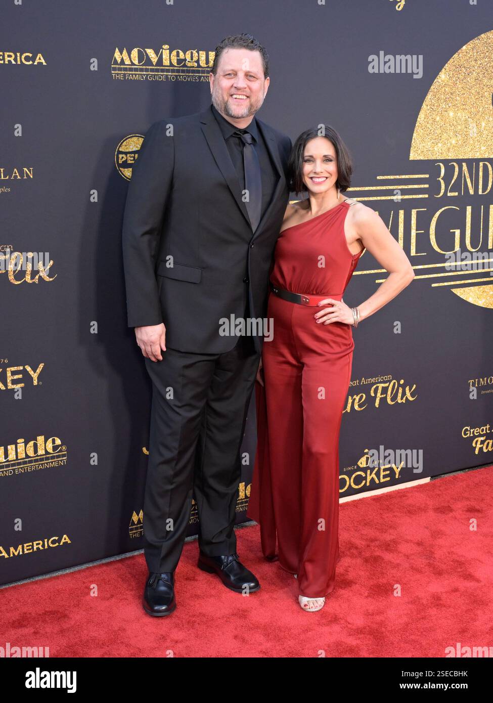 Hollywood, California, USA. 07th Feb, 2025. Anna Zielinski and Brenton ...