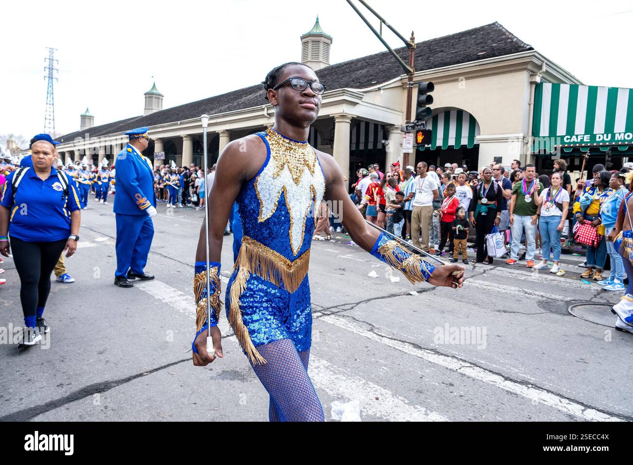 L.B. Landry High School participates in the New Orleans Super Bowl Host ...
