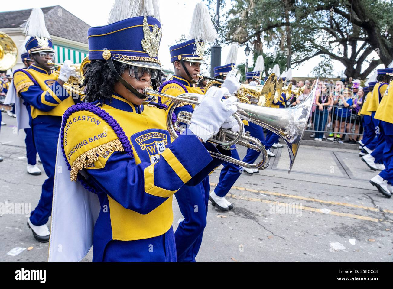 Warren Easton High School Marching Band participates in the New Orleans ... Warren Easton High School Marching Band participates in the New Orleans ...
