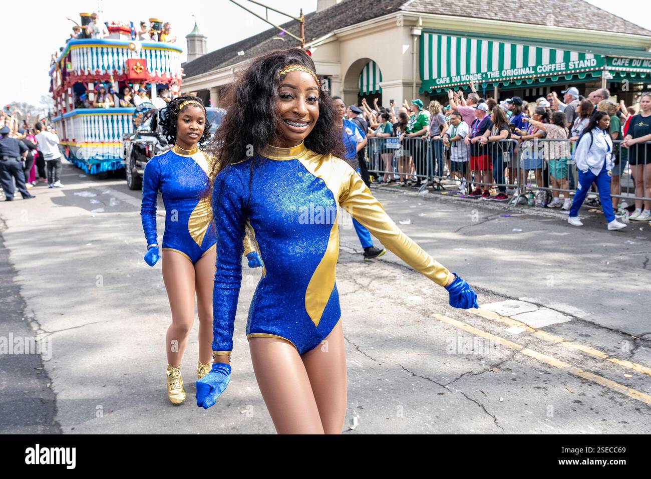 L.B. Landry High School participates in the New Orleans Super Bowl Host ...