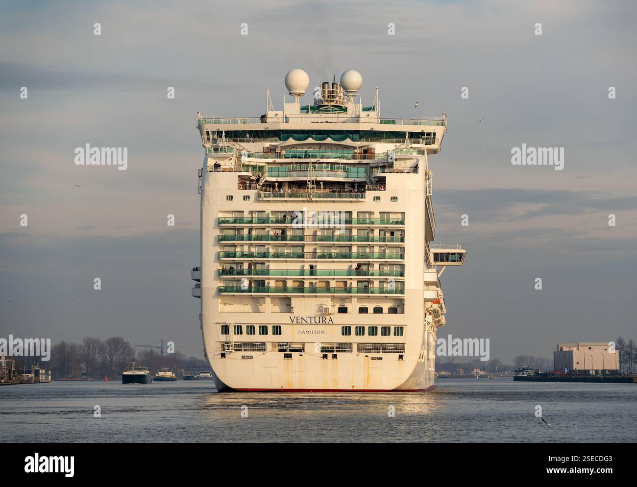 Amsterdam, The Netherlands, 08.02.2025, Rear view of the Grand class ...