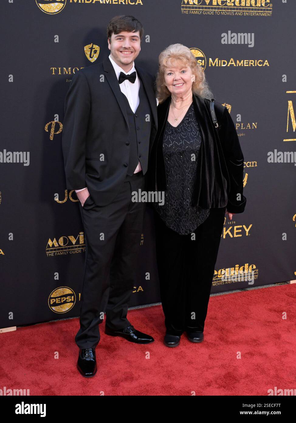 Hollywood, California, USA. 07th Feb, 2025. Evan Preston and Sandra ...