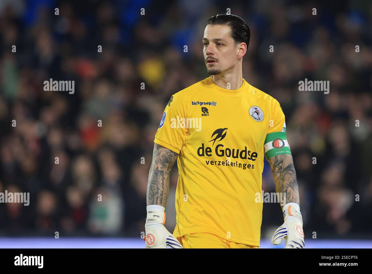 Rotterdam, Netherlands. 08th Feb, 2025. ROTTERDAM, 08-02-2025, Stadium ...