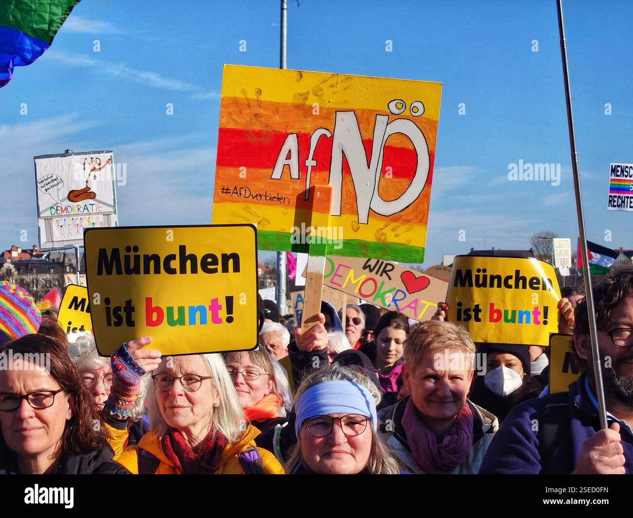 February 8, 2025, Munich, Bavaria, Germany: Ahead of the German general ...