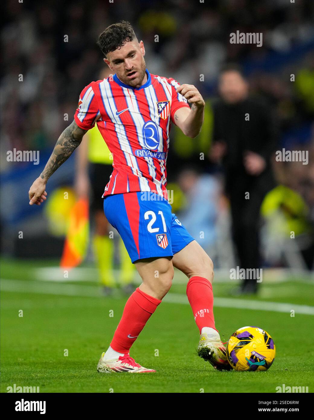 Madrid, Spain. 08th Feb, 2025. Javier Galan of Atletico de Madrid ...