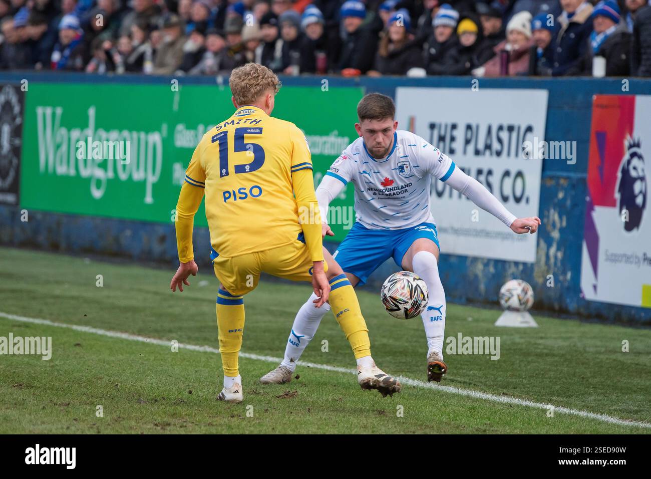 Holker Street, Barrow-in-Furness on Saturday 8th February 2025. Barrow ...