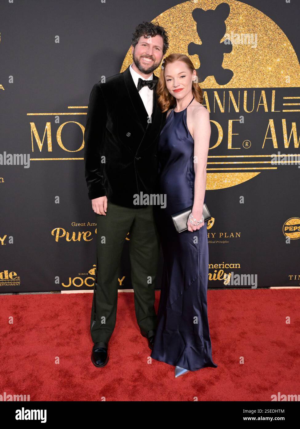 February 7, 2025, Hollywood, California, USA: Jonathan Hay and Erica ...