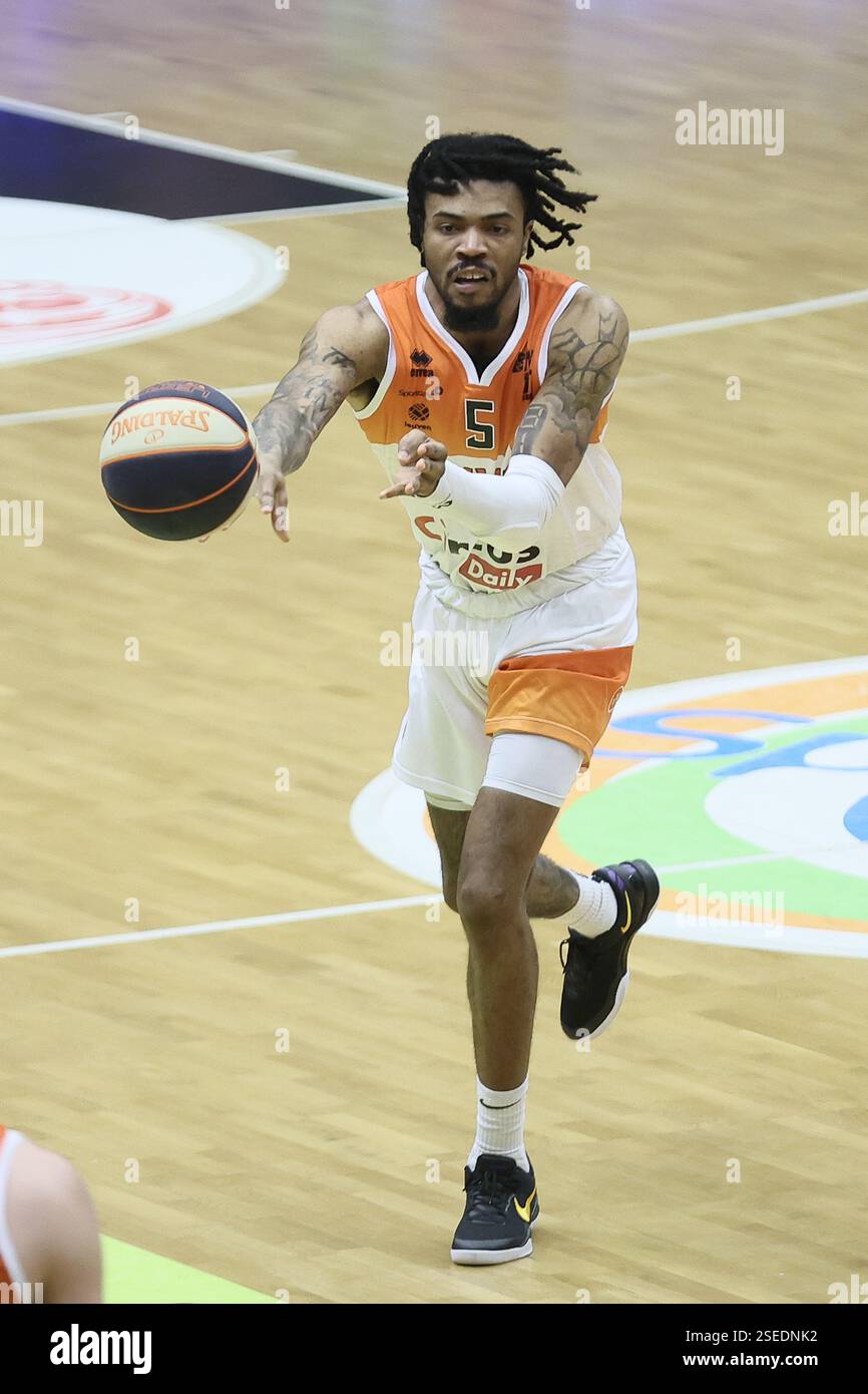 Leuven, Belgium. 08th Feb, 2025. Leuven's Terry Lee Armstrong pictured ...