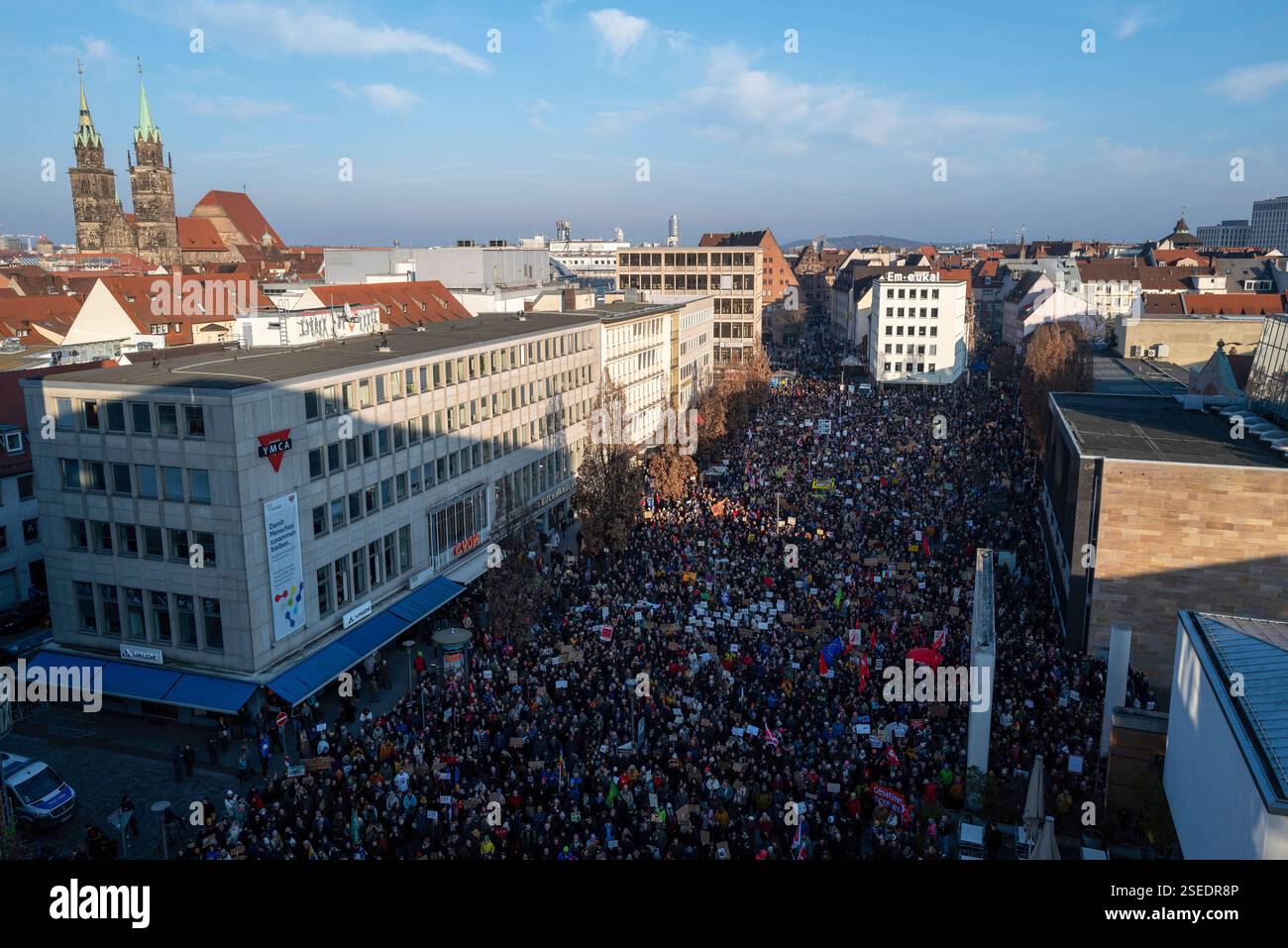 Nuremberg, Germany. February 8, 2025. Nuremberg, Germany. A ...