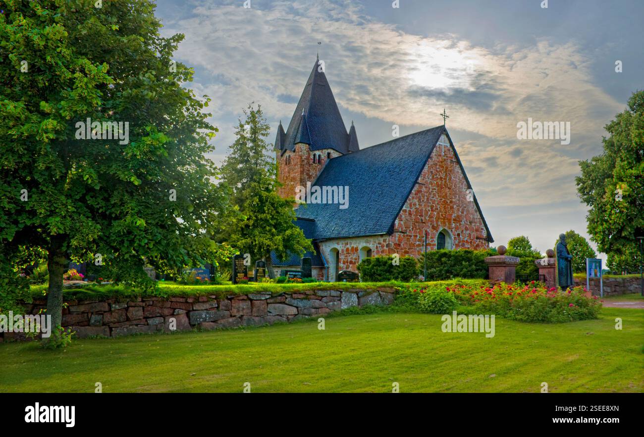 Church in a small town hi-res stock photography and images - Alamy