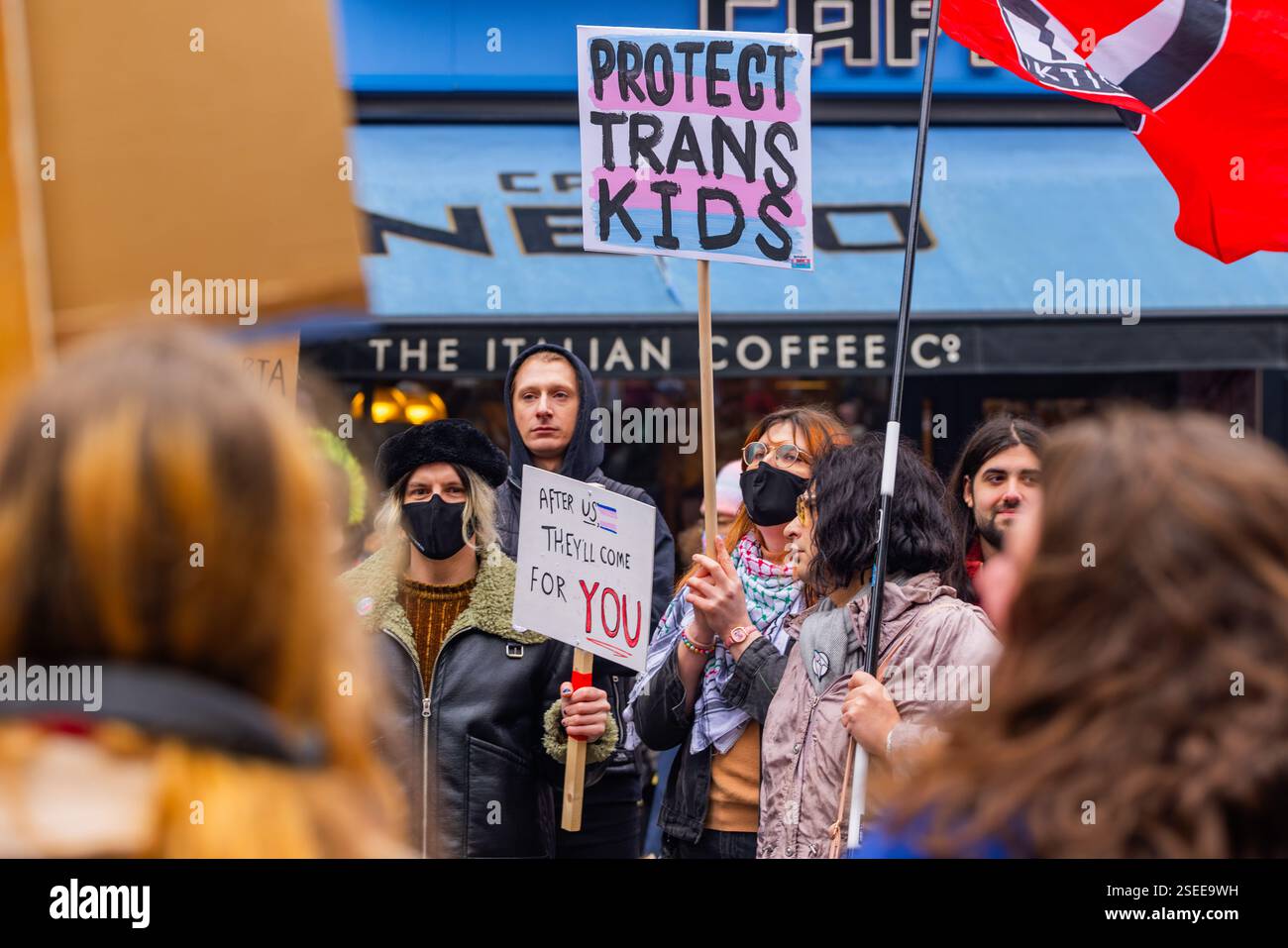 Pro trans activist groups hi-res stock photography and images - Alamy
