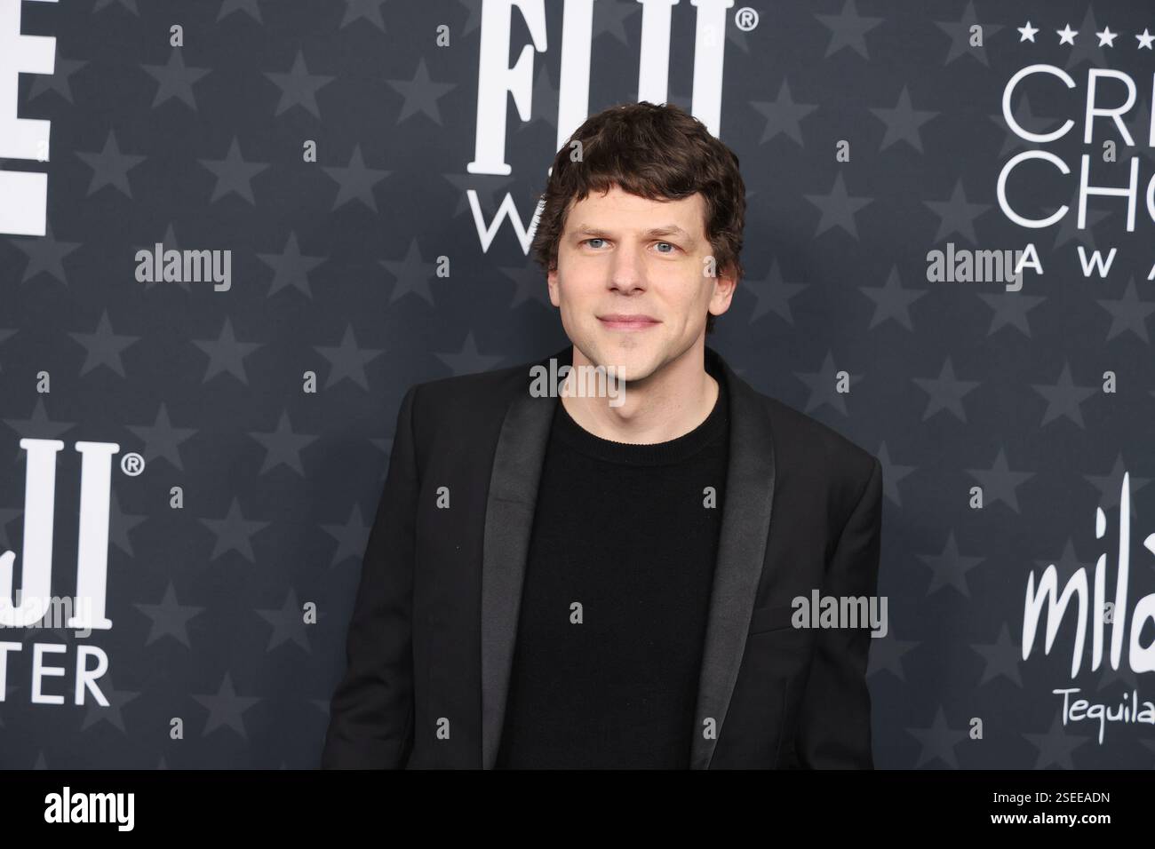 Jesse Eisenberg attends the 30th Annual Critics Choice Awards at Barker ...