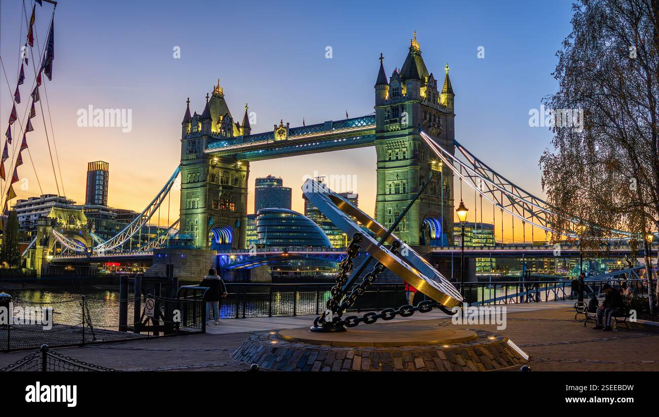 London, United Kingdom - November 24, 2024: A stunning view of Tower ...