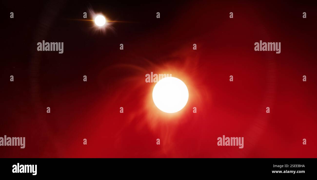 Orbit around each other hi-res stock photography and images - Alamy