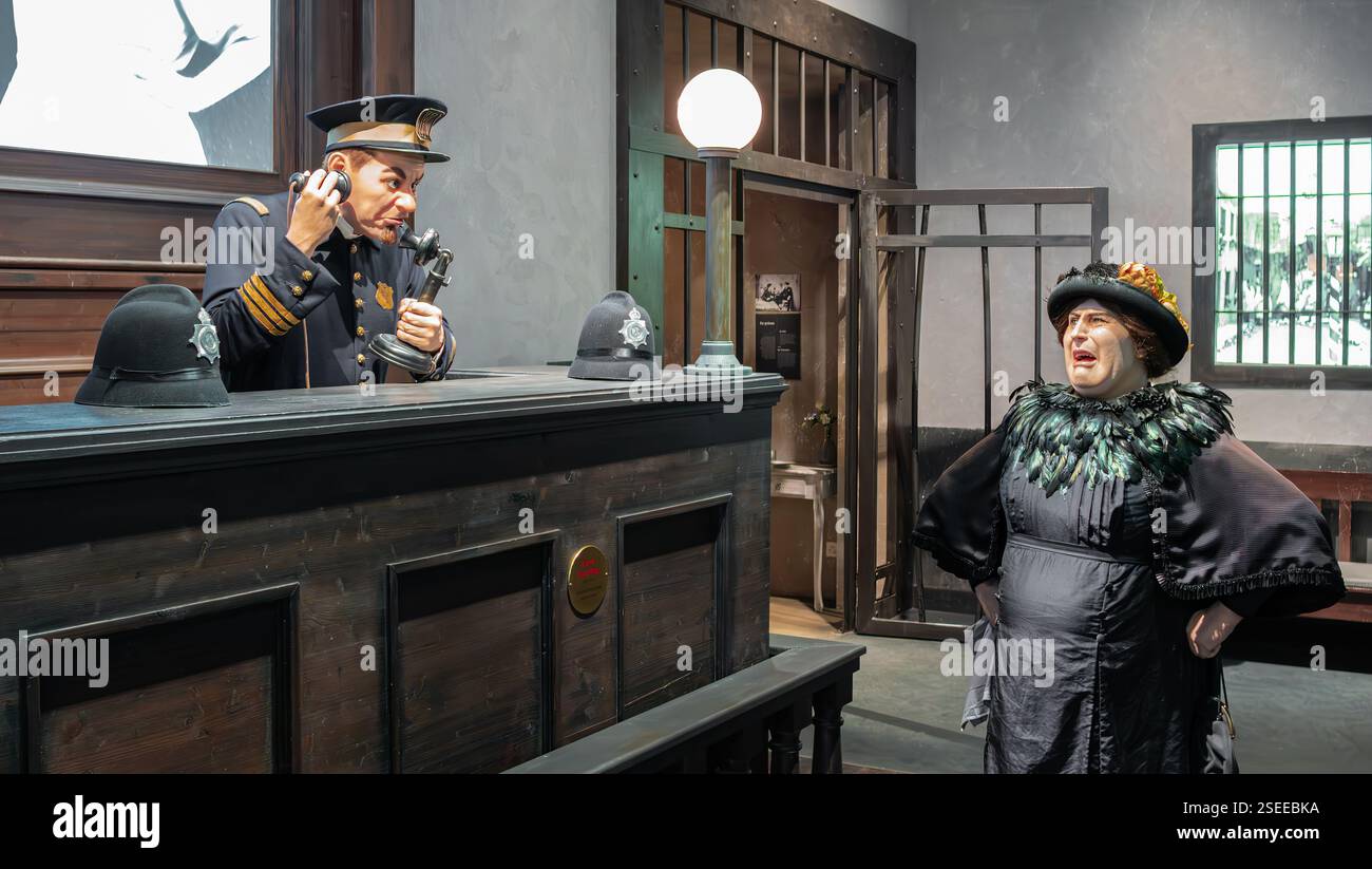 Vevey, Switzerland - January 2, 2025: Scene from sets of legendary ...