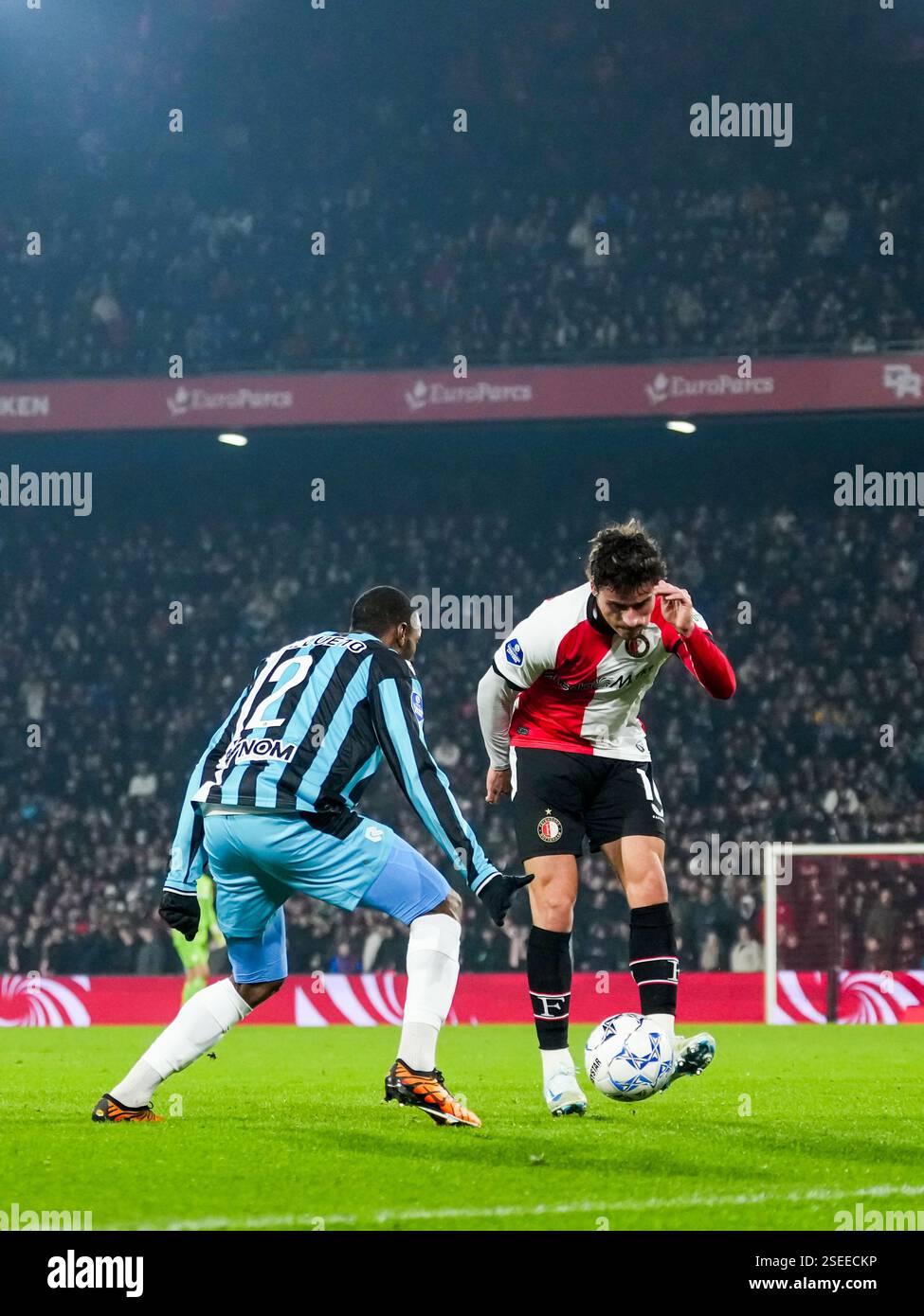 Rotterdam - Said Bakari of Sparta Rotterdam, Hugo Bueno of Feyenoord ...