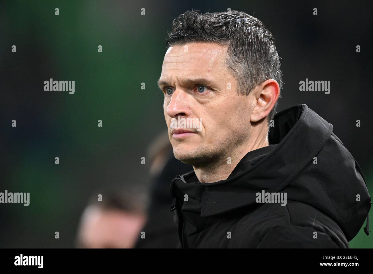 GRONINGEN - NEC Nijmegen coach Rogier Meijer during the Dutch ...