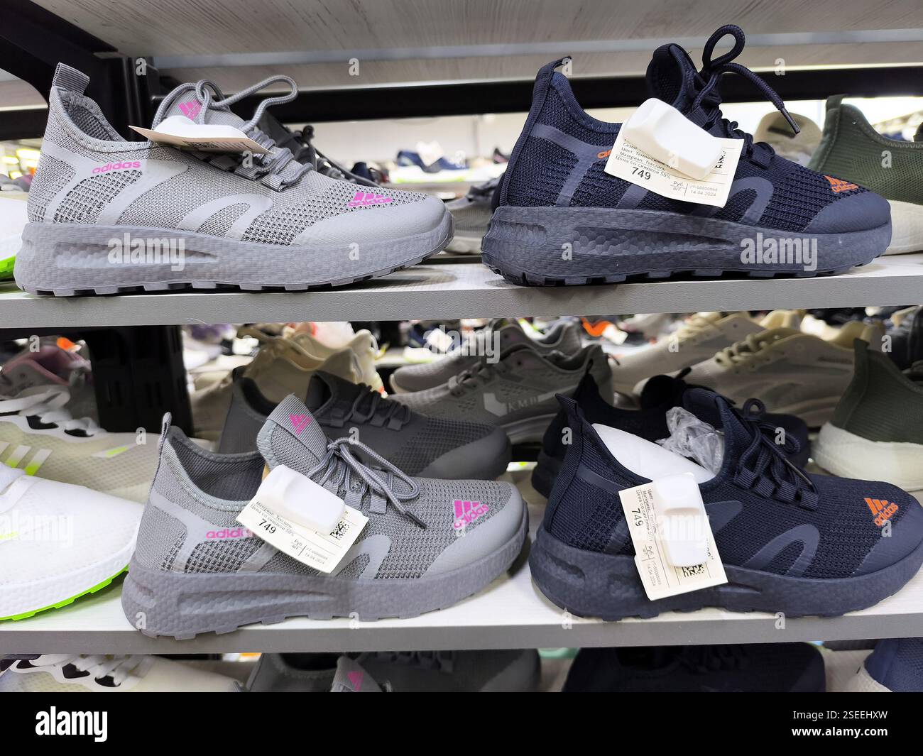 Customer shopping athletic shoes hi-res stock photography and images ...