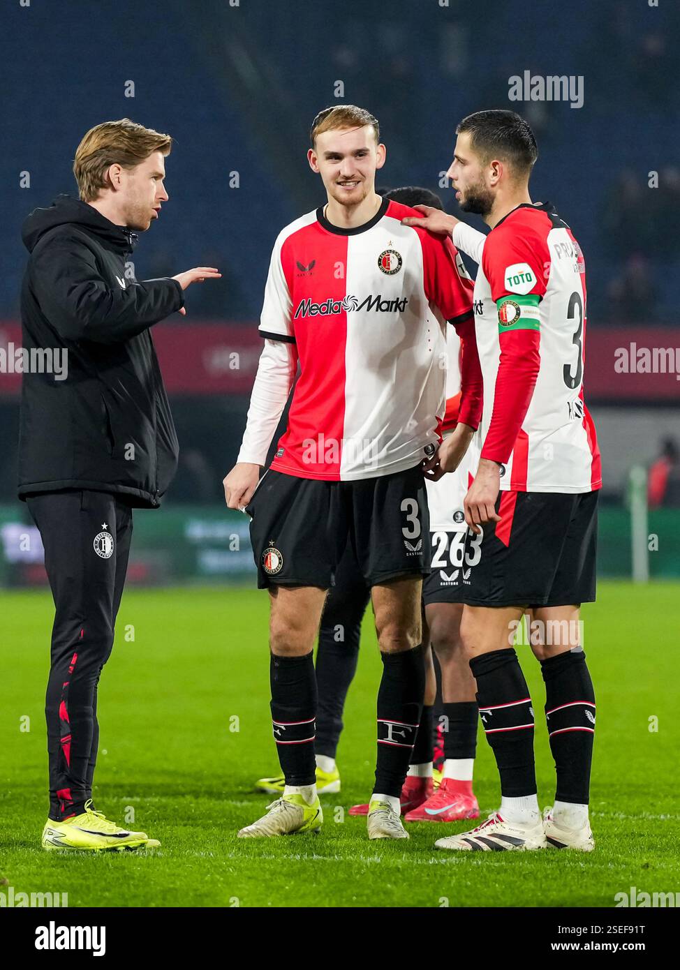 Rotterdam, The Netherlands. 08th Feb, 2025. Rotterdam - Gijs Smal of ...