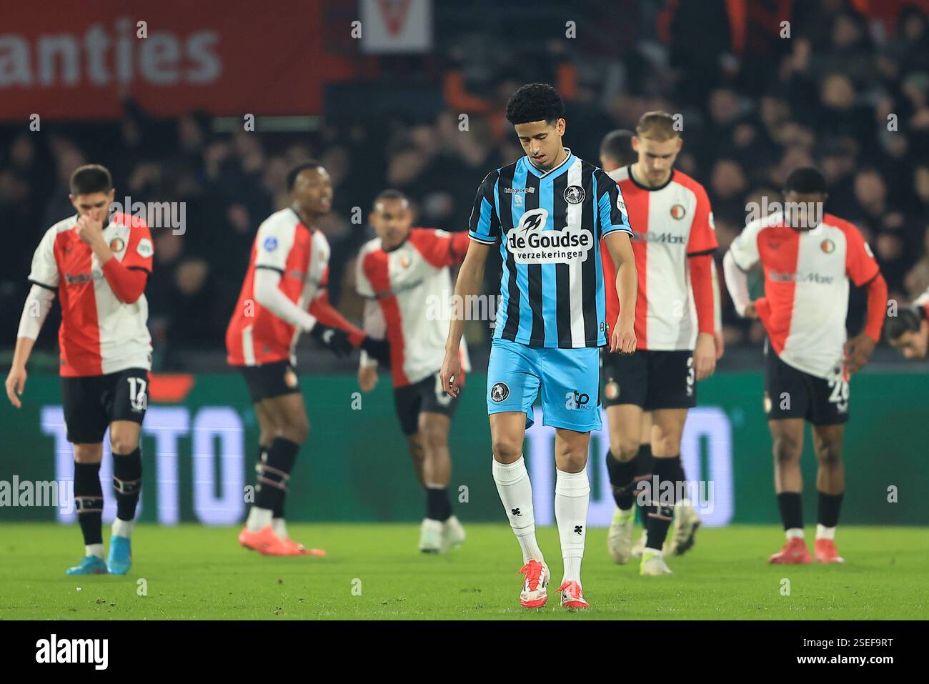 ROTTERDAM, 08-02-2025, Stadium de Kuip, Dutch Eredivisie football ...