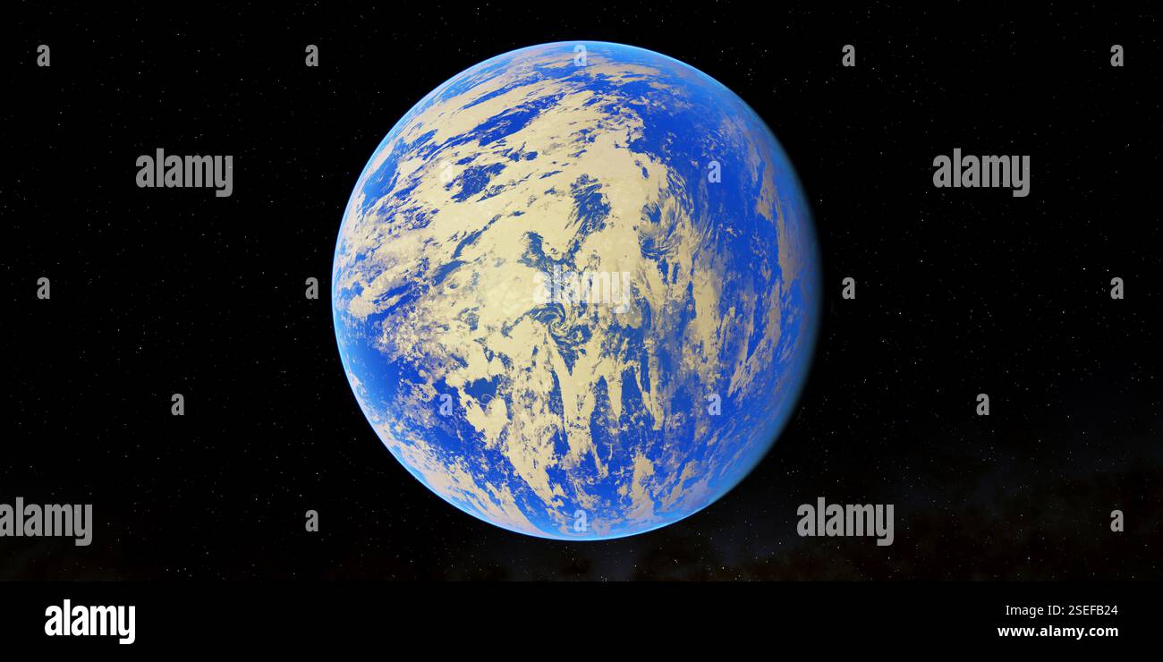 HD 40307 f is a warm super oceanic super aquaria exoplanet that orbits ...