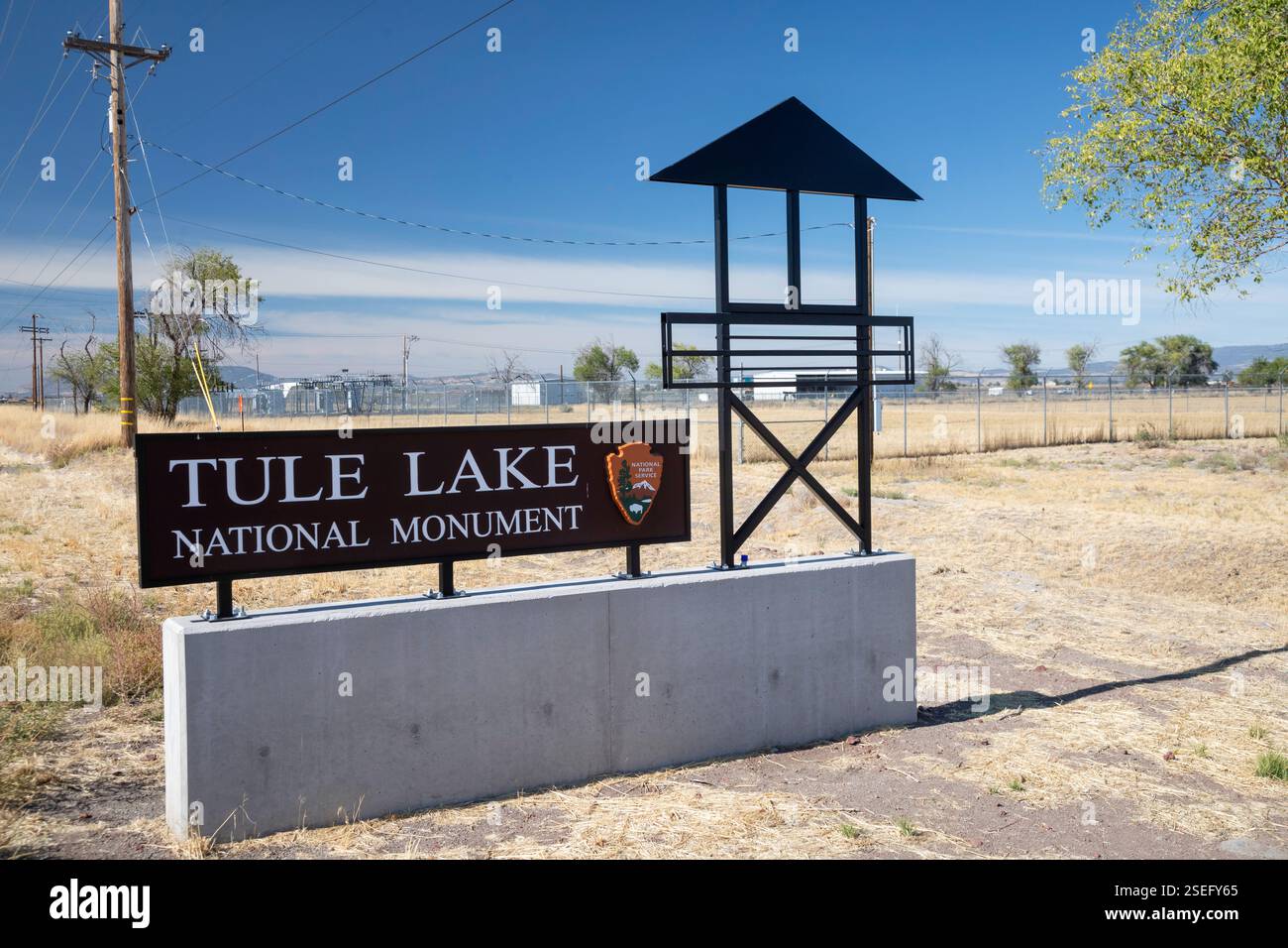 Tulelake, California - Tule Lake National Monument, the site of Tule ...