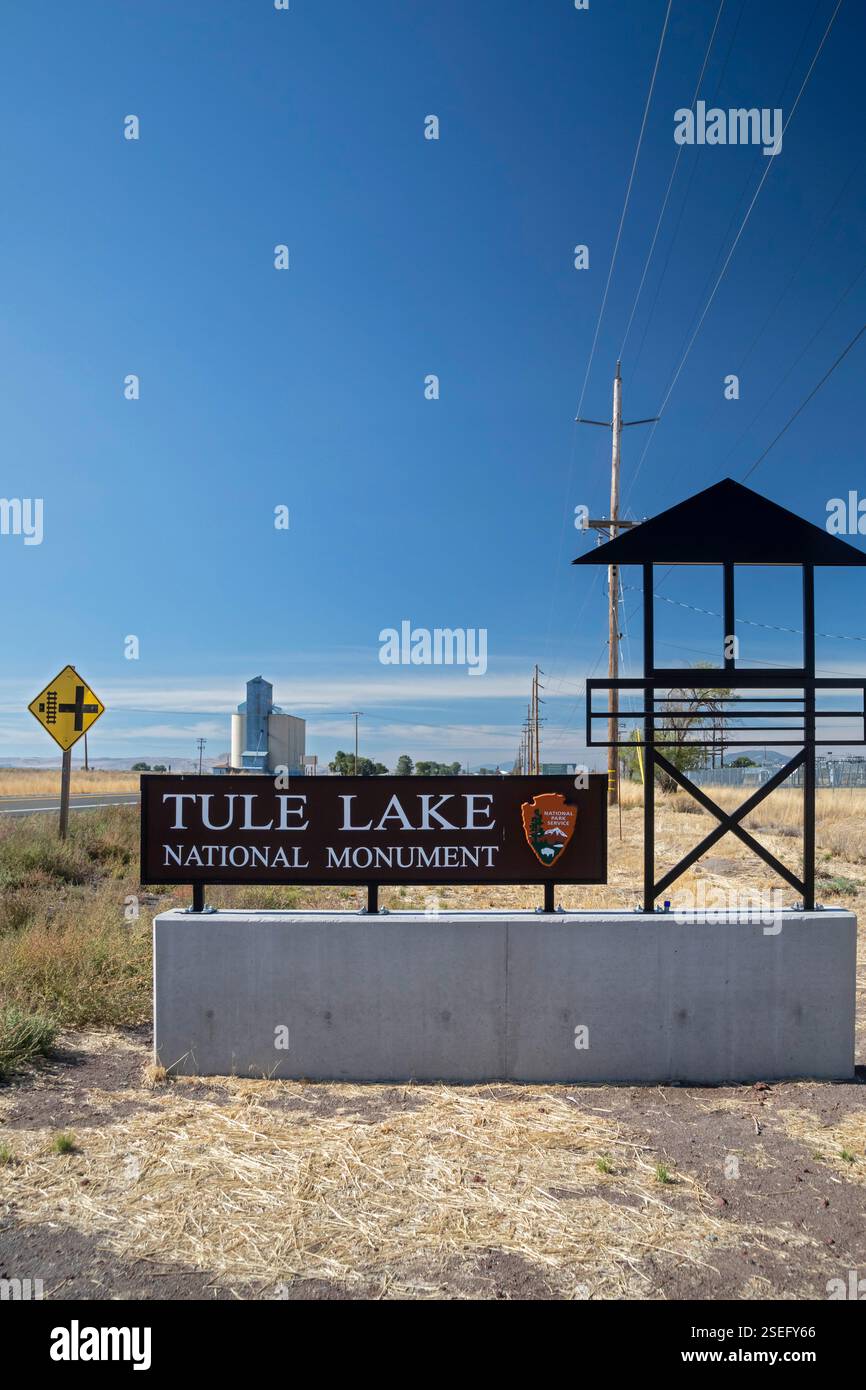Tulelake, California - Tule Lake National Monument, the site of Tule ...