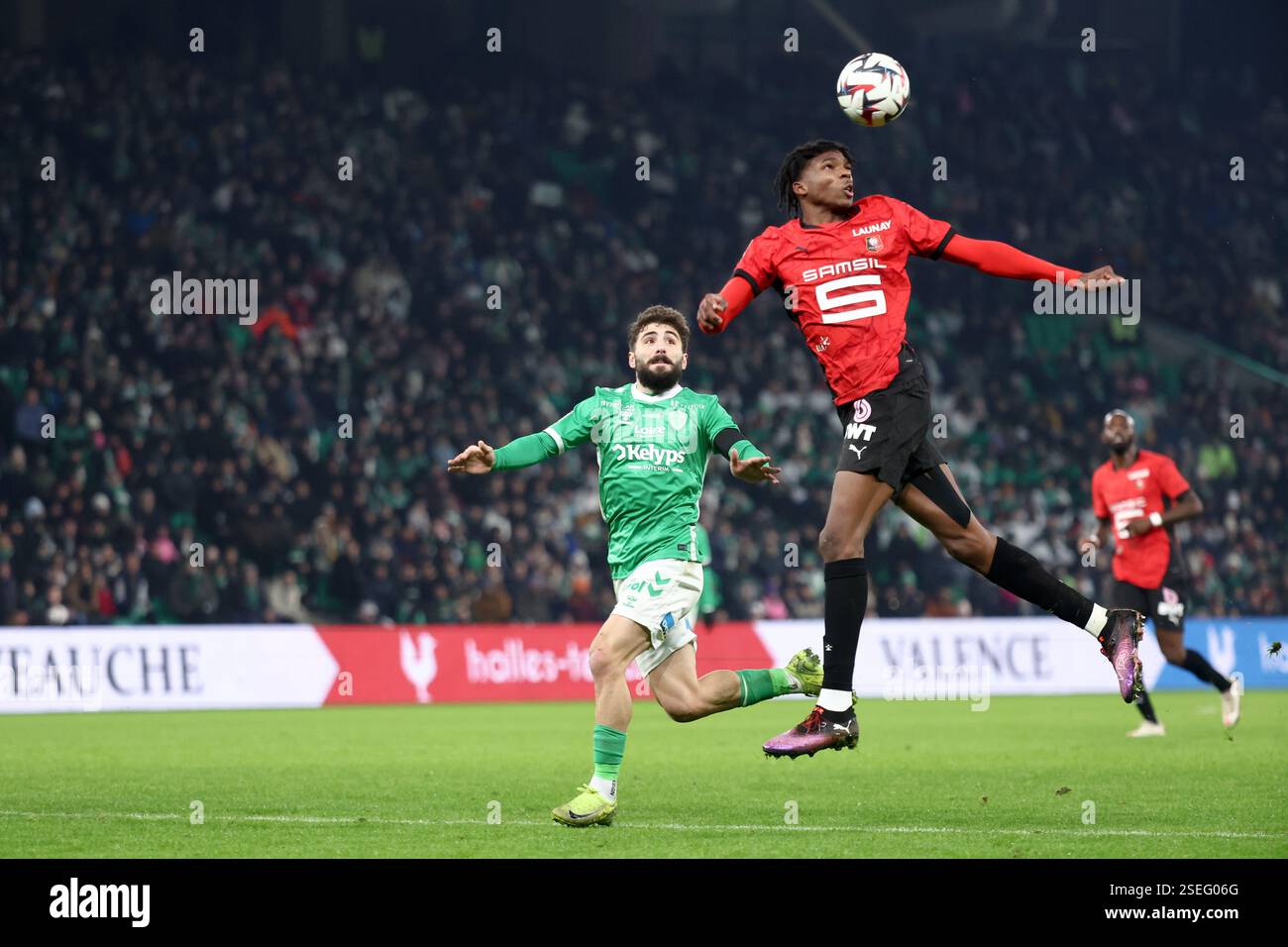 France. 08th Feb, 2025. 97 Jeremy JACQUET (srfc) - 22 Zuriko ...