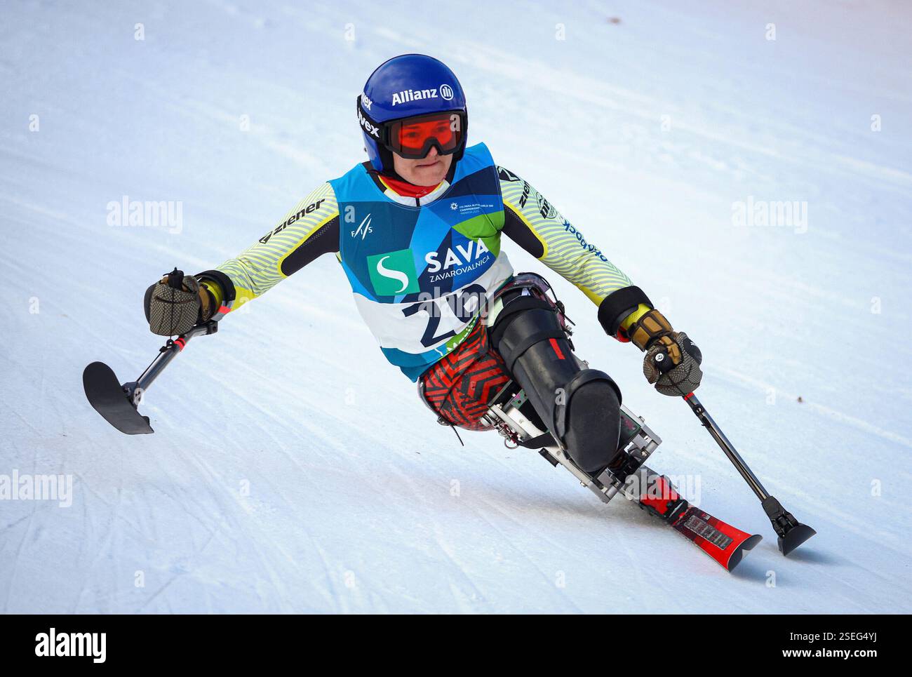 Anna-Lena Forster of Team Germany competing in Women?s Giant Slalom ...