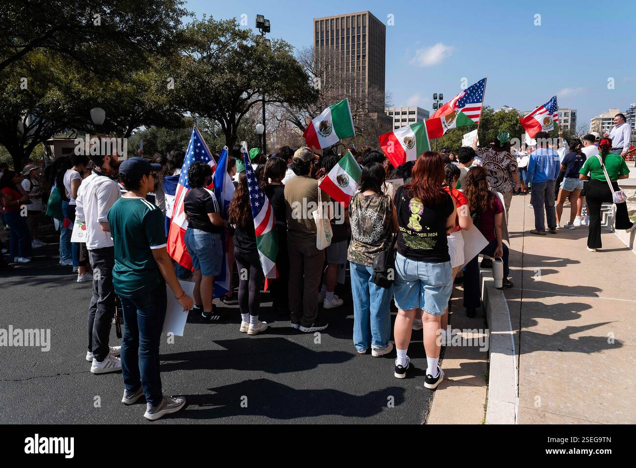 February 8, 2025: Texas Betas march to protest our rights at the Texas ...