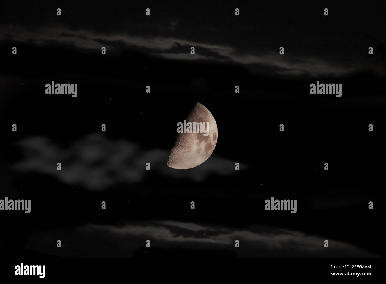 Half moon glowing on hi-res stock photography and images - Alamy