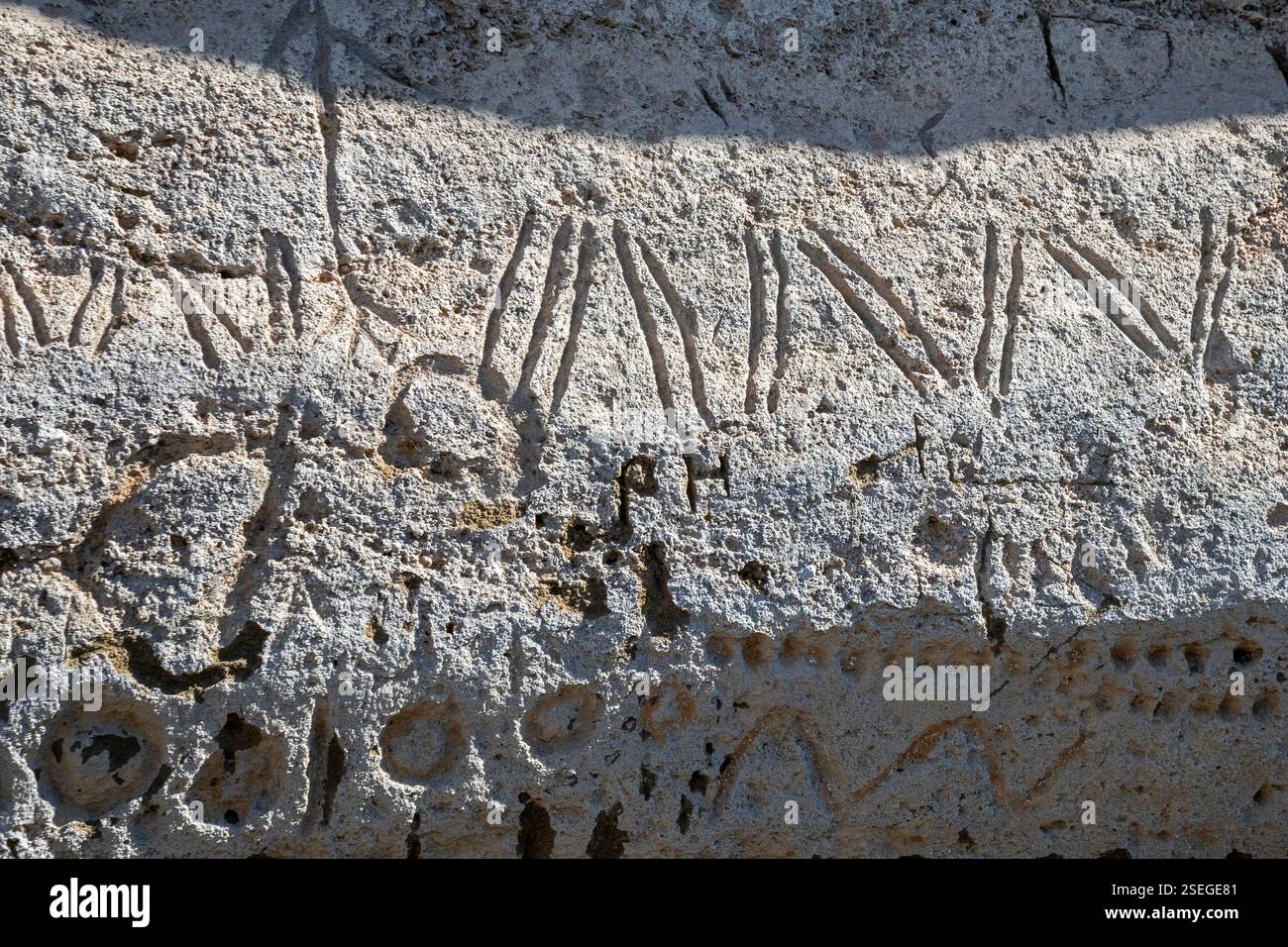Tulelake, California - Petroglyphs in Petroglyph Point in Lava Beds ...
