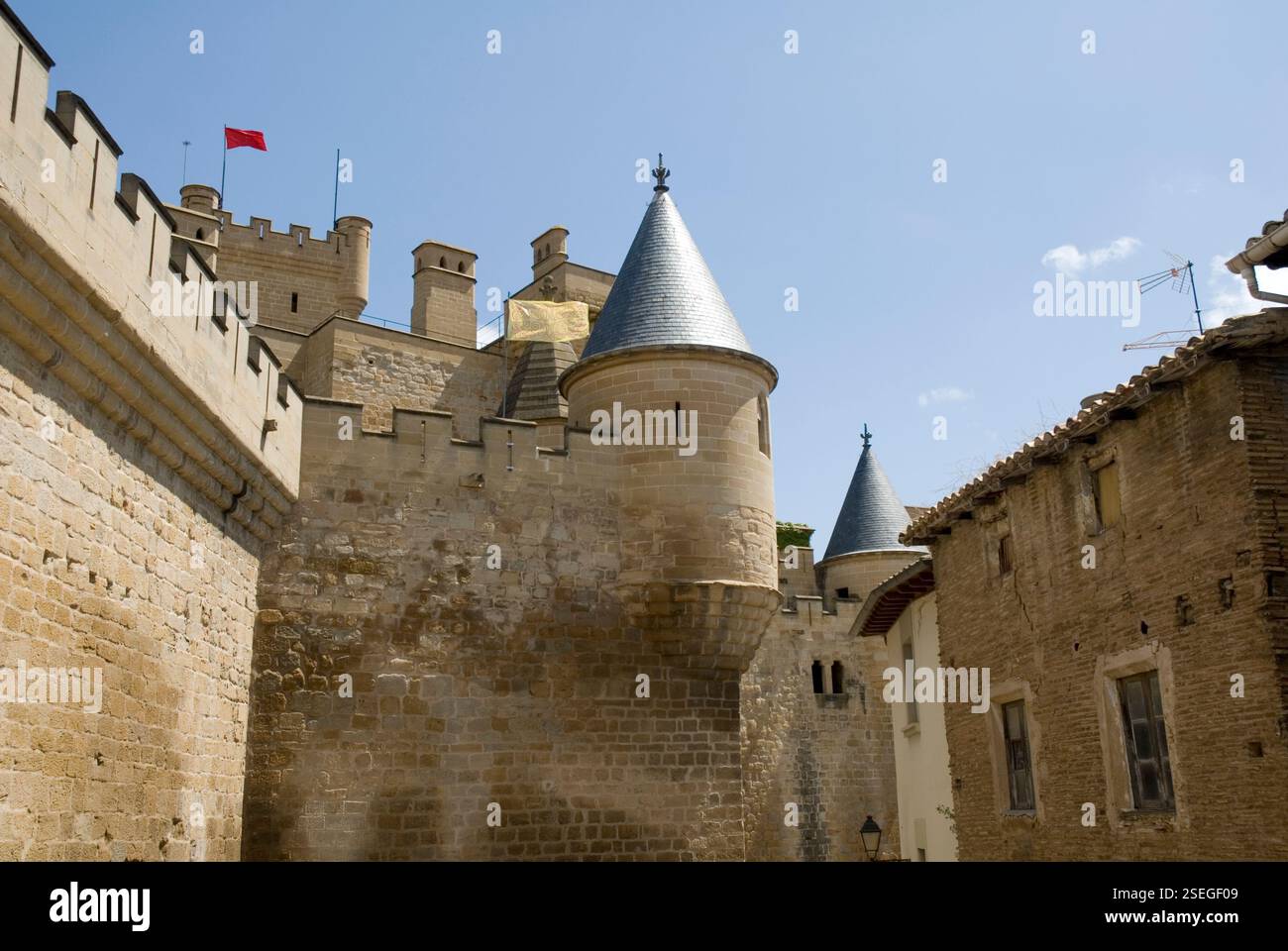 Olite landmarks hi-res stock photography and images - Alamy