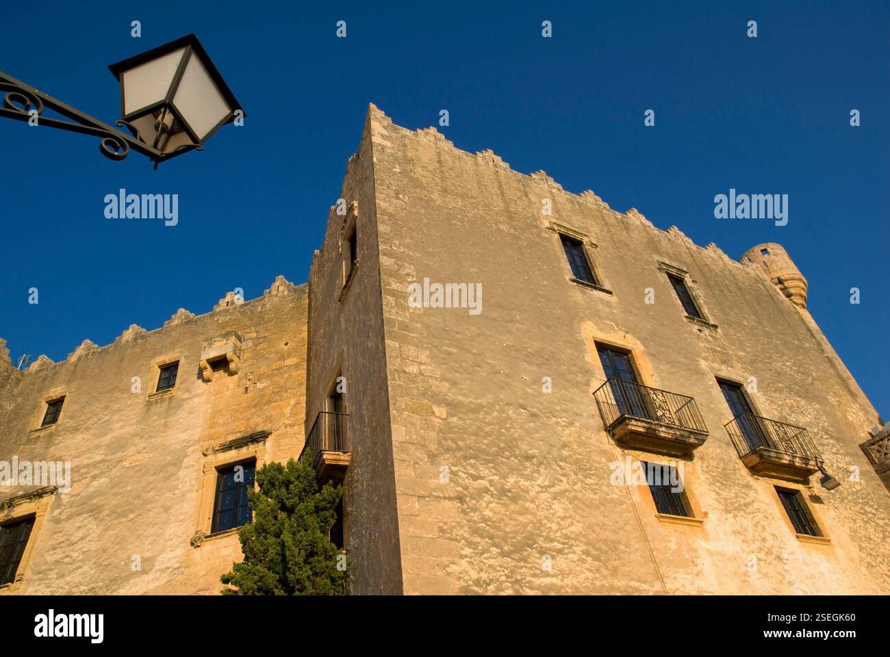 Castle of Altafulla (11th century). Tarragonès, Costa Daurada ...
